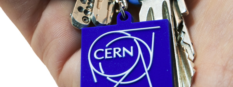 CERN logo key ring | Visit CERN